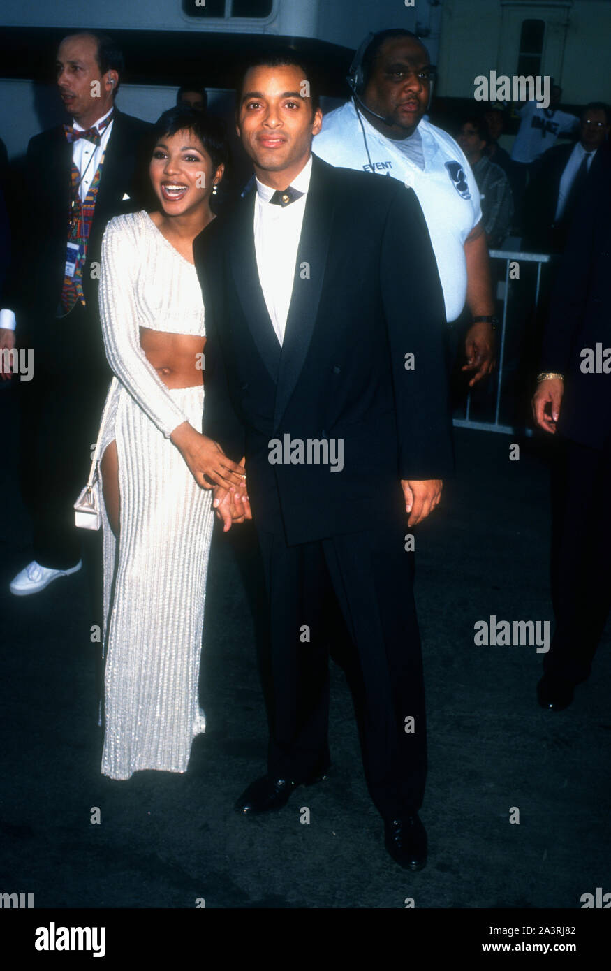 Los Angeles, California, USA 30th January 1995 Singer Toni Braxton and ...