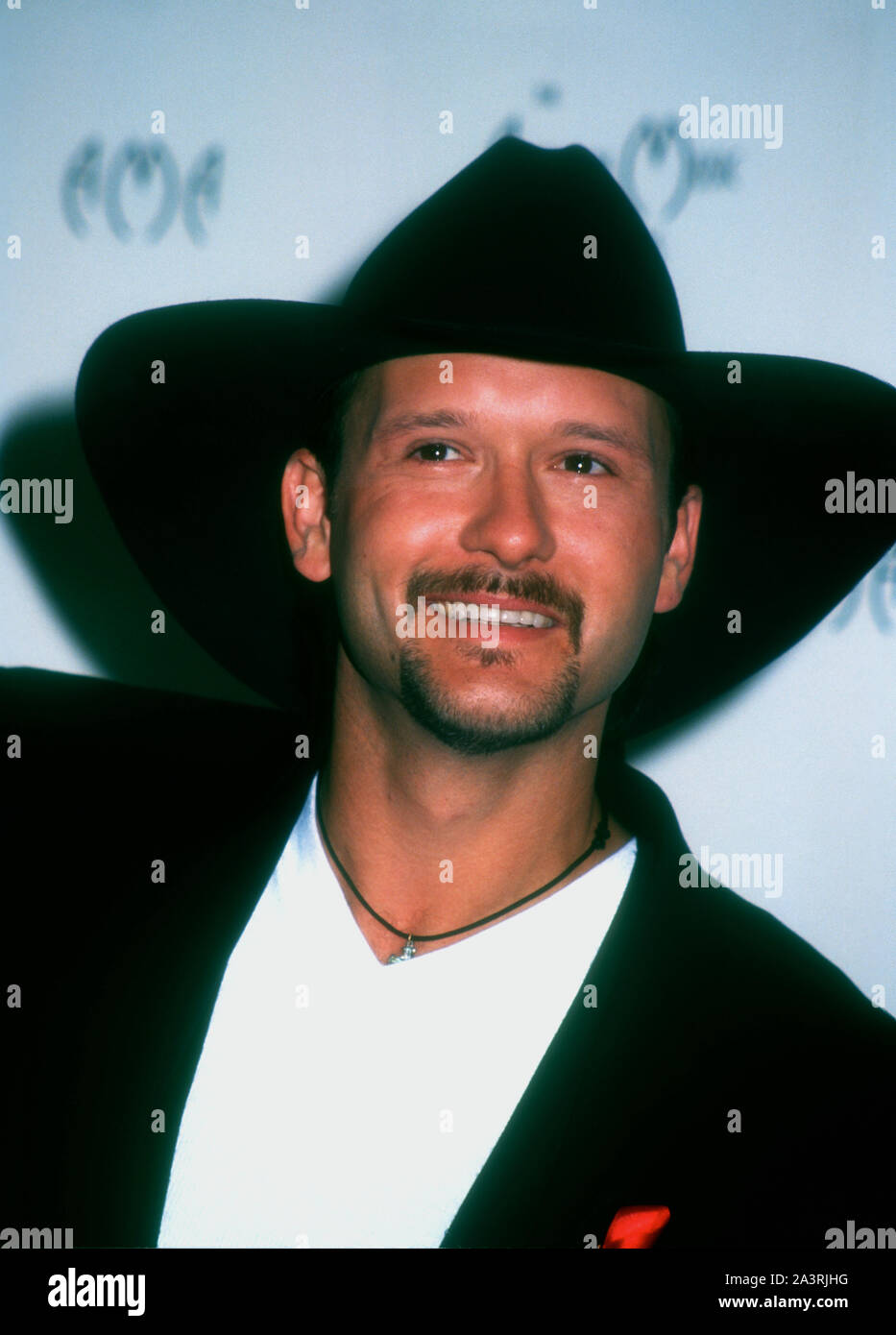 Los Angeles, California, USA 30th January 1995 Singer Tim McGraw ...