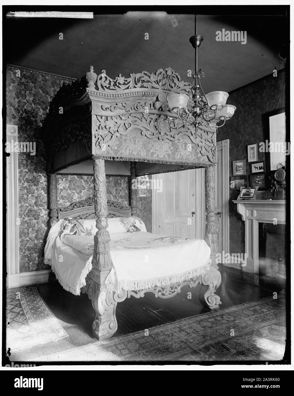 TAFT, SEC. W.H. W.H. TAFT BEDROOM Stock Photo - Alamy