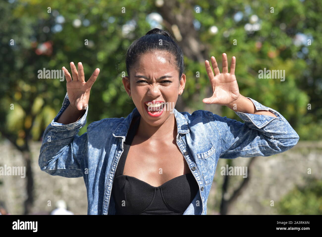 Intimidating woman hi-res stock photography and images - Alamy