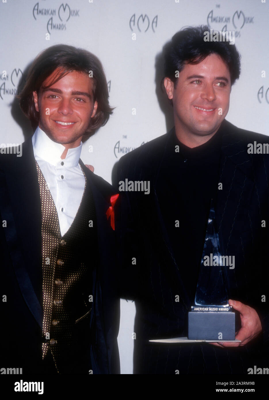 Los Angeles, California, USA 30th January 1995 Actor Joey Lawrence and ...
