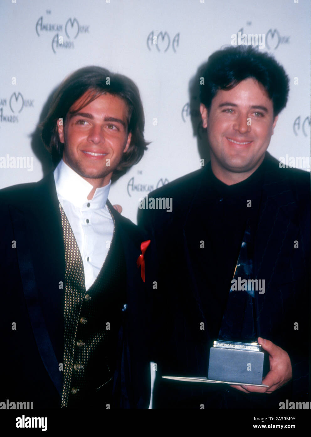 Los Angeles, California, USA 30th January 1995 Actor Joey Lawrence and ...