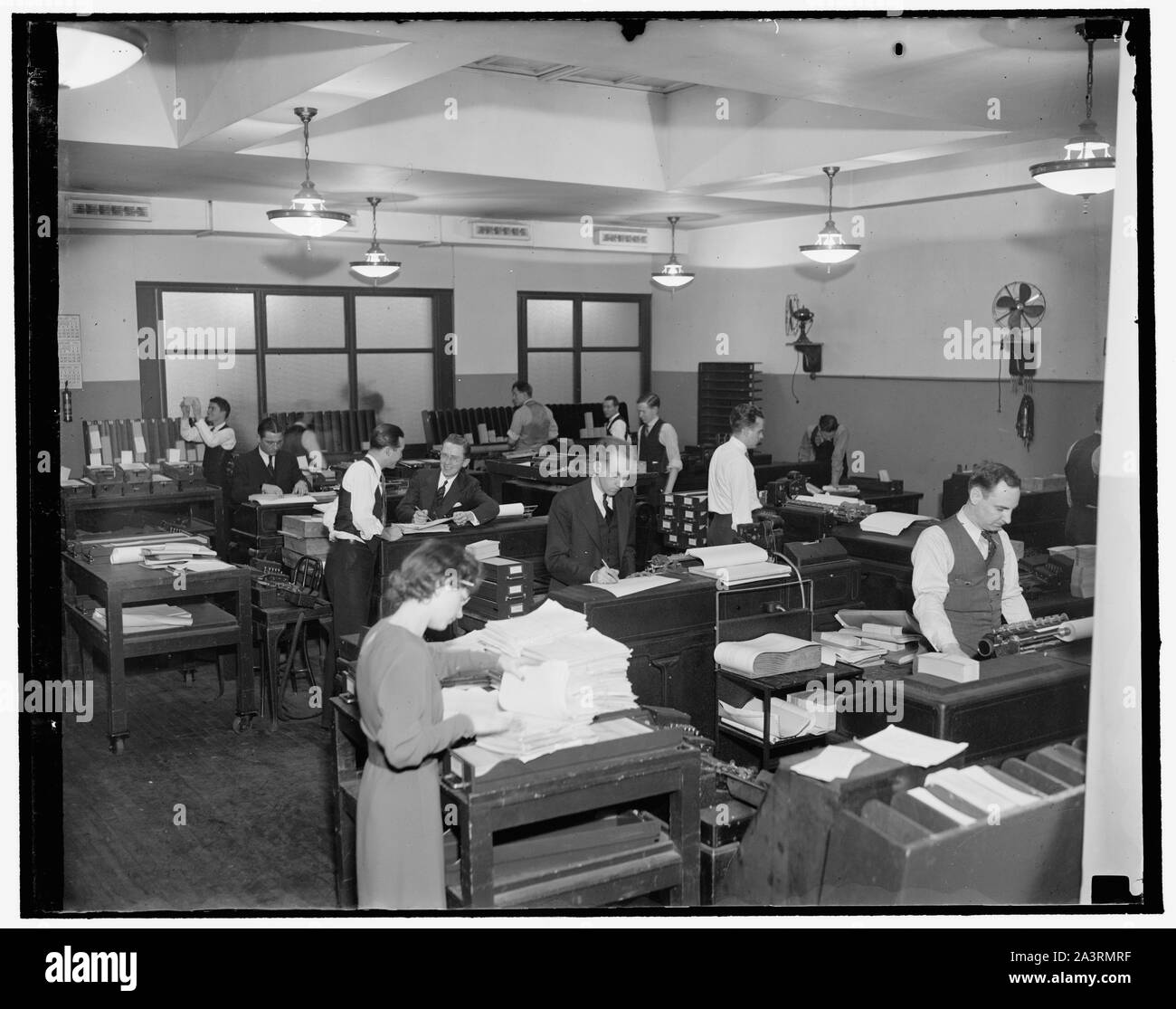 Tabulating machines hi-res stock photography and images - Alamy