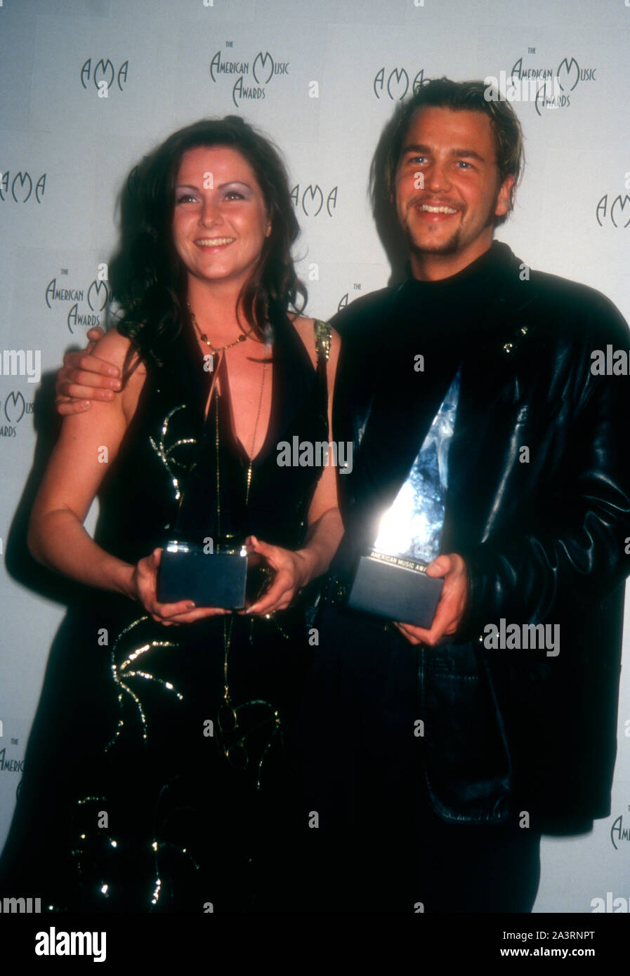 Los Angeles, California, USA 30th January 1995 Singers Jenny Berggren ...