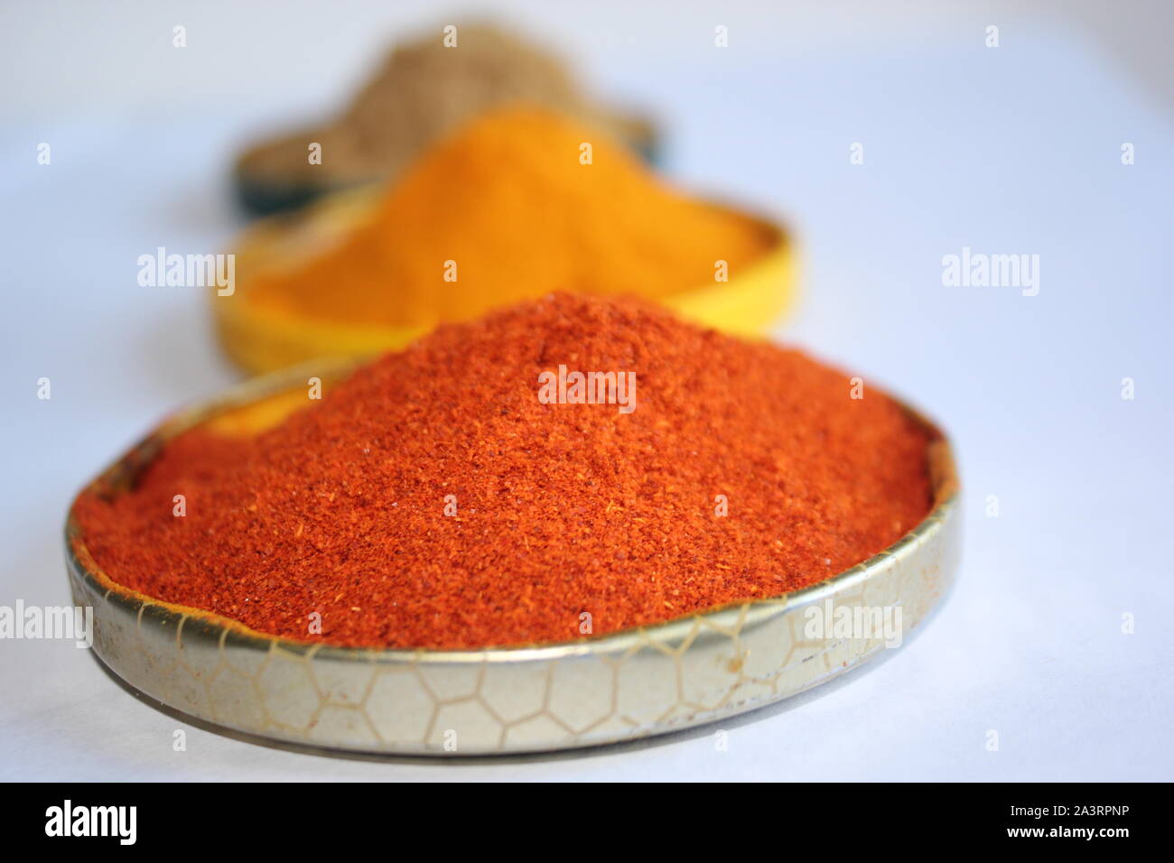 Indian spice powder image Stock Photo - Alamy