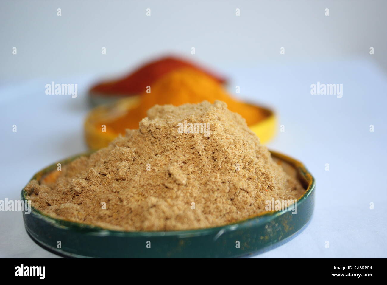 Indian spice powder image Stock Photo - Alamy