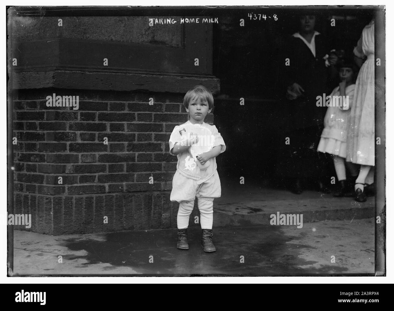 Milk bottle glass fresh Black and White Stock Photos & Images - Alamy