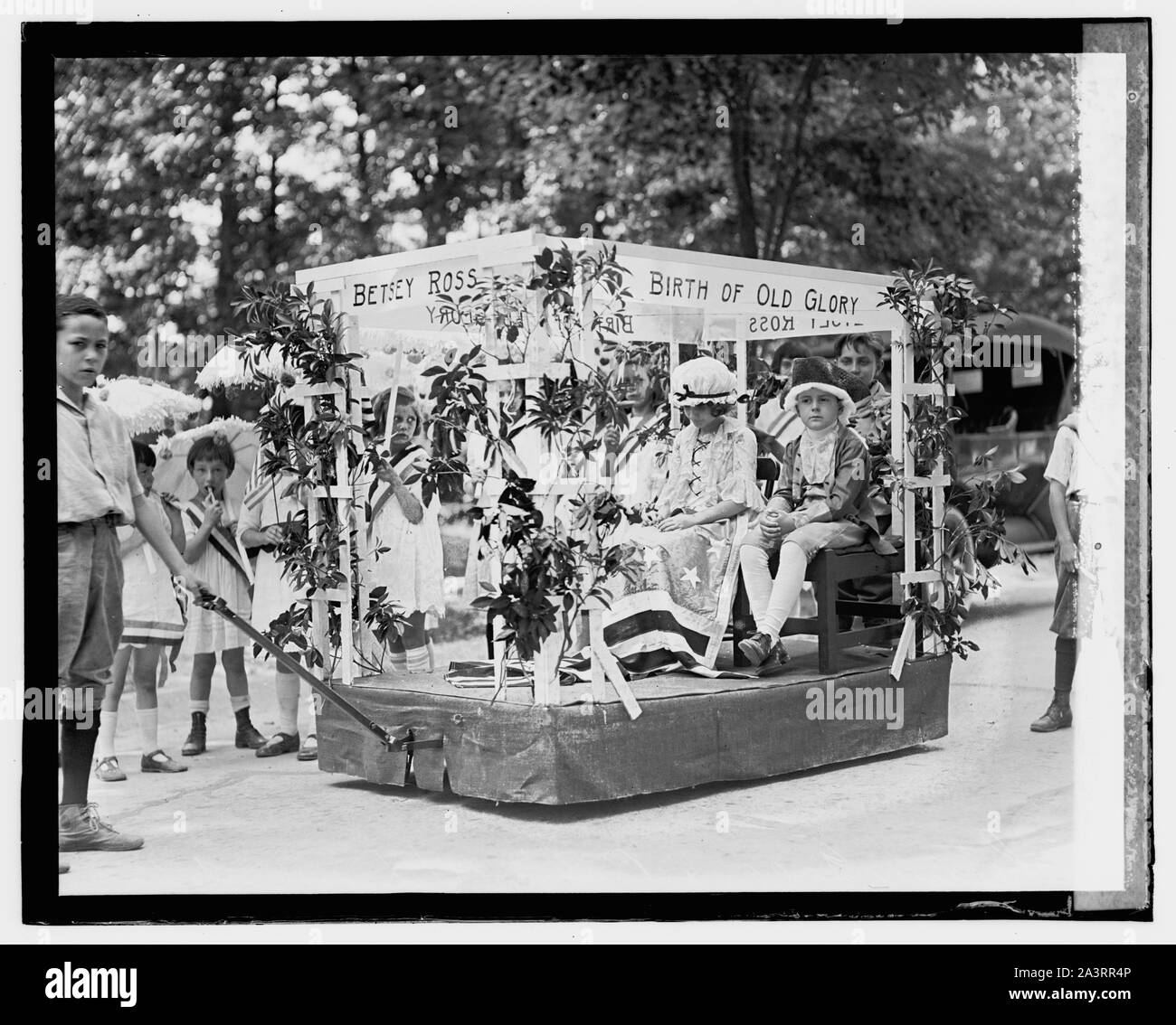 July 4 celebration Black and White Stock Photos & Images - Alamy