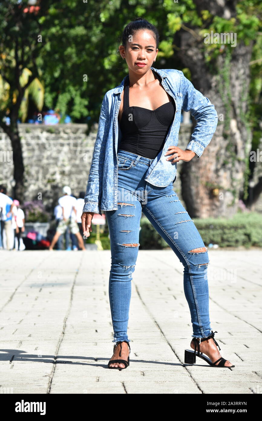 Female And Confidence Stock Photo - Alamy