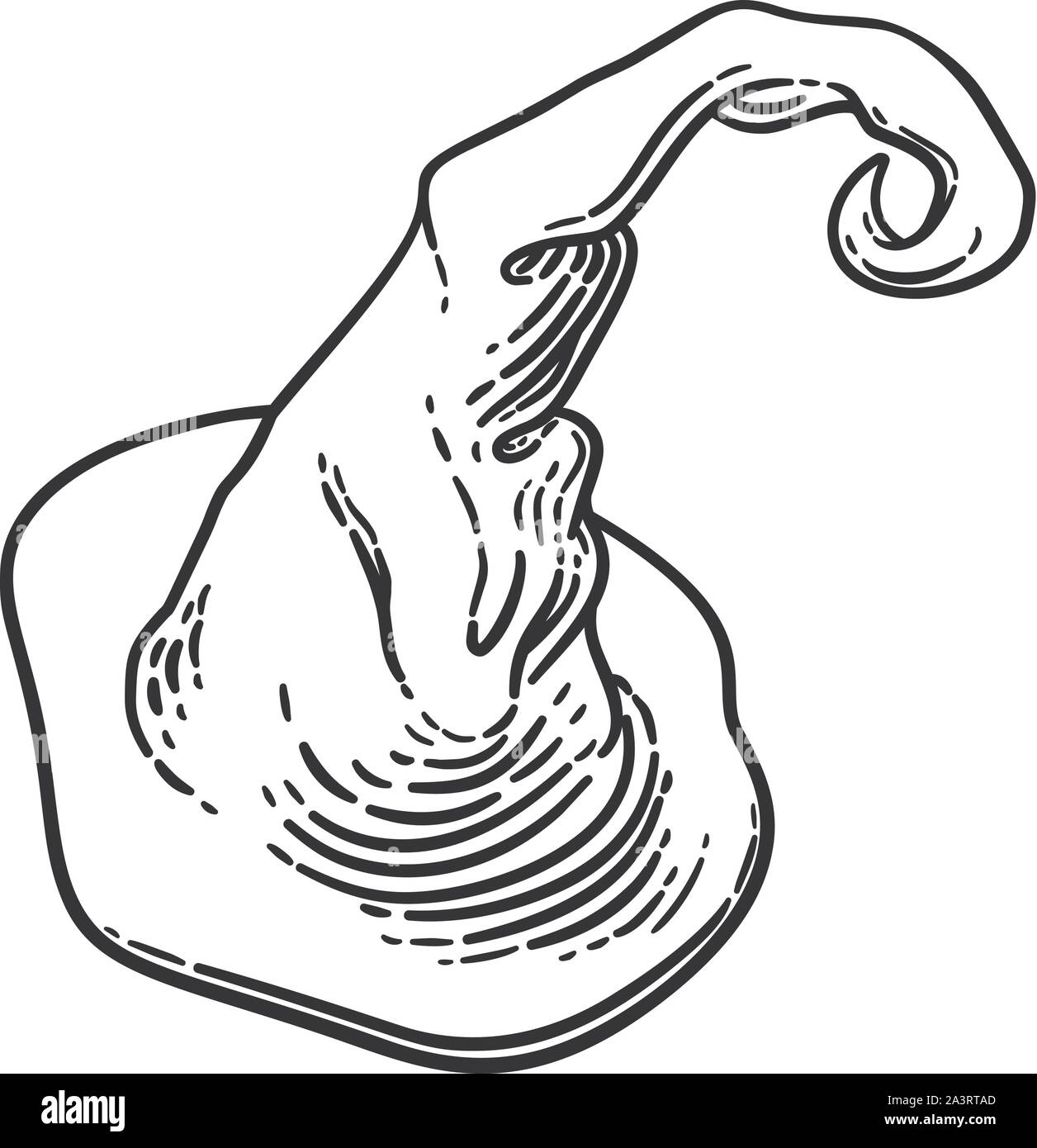 Old witches hat Cut Out Stock Images & Pictures - Alamy