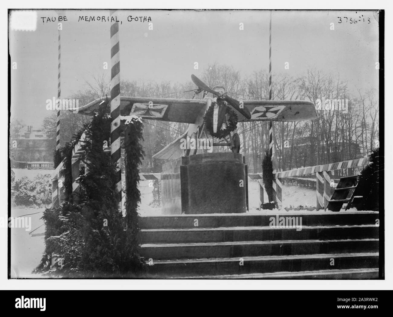 Taube Memorial, Gotha Stock Photo - Alamy