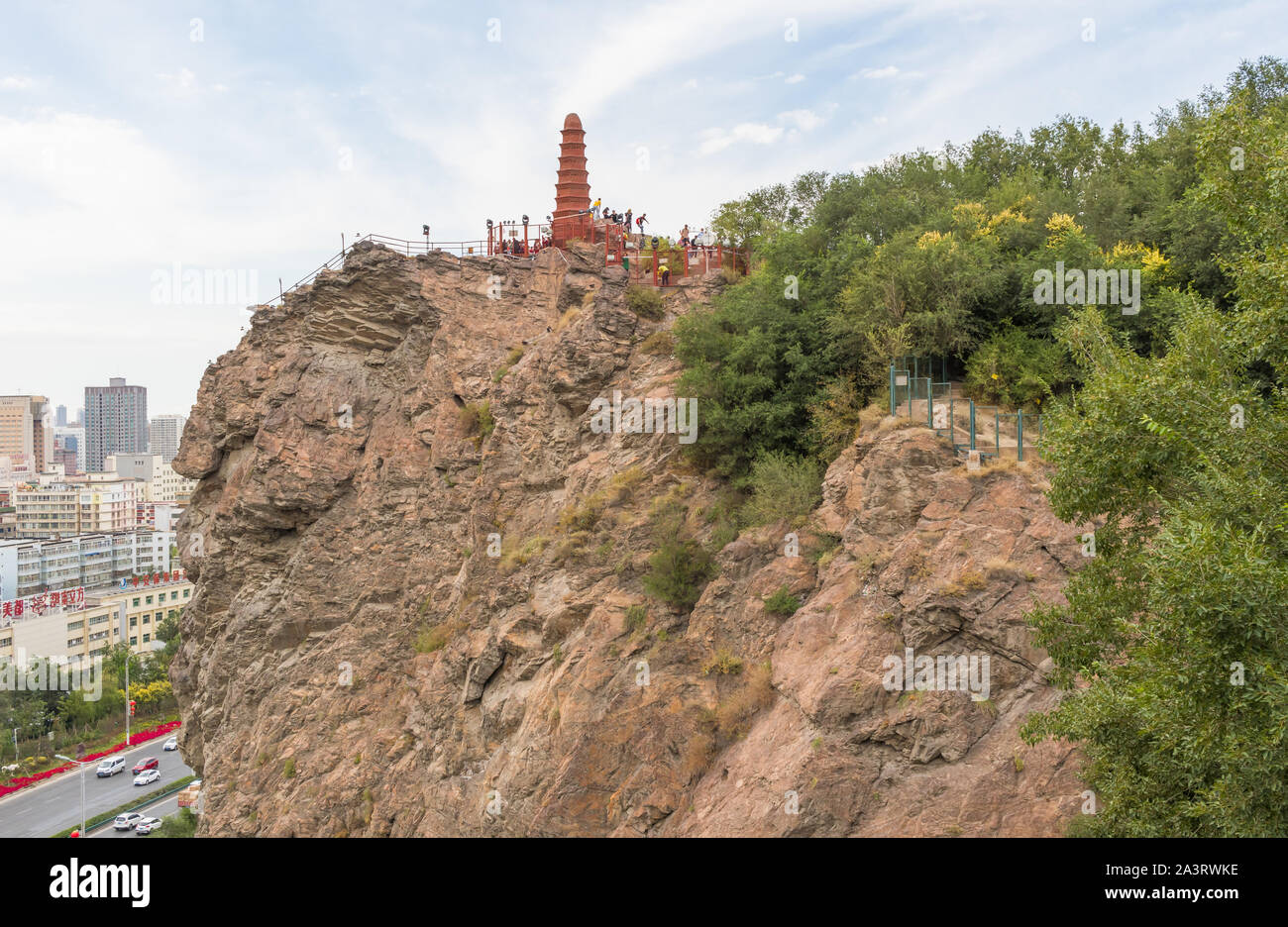 Urumqi, China - capital of the Xinjiang Uygur Autonomous Region, Urumqi ...