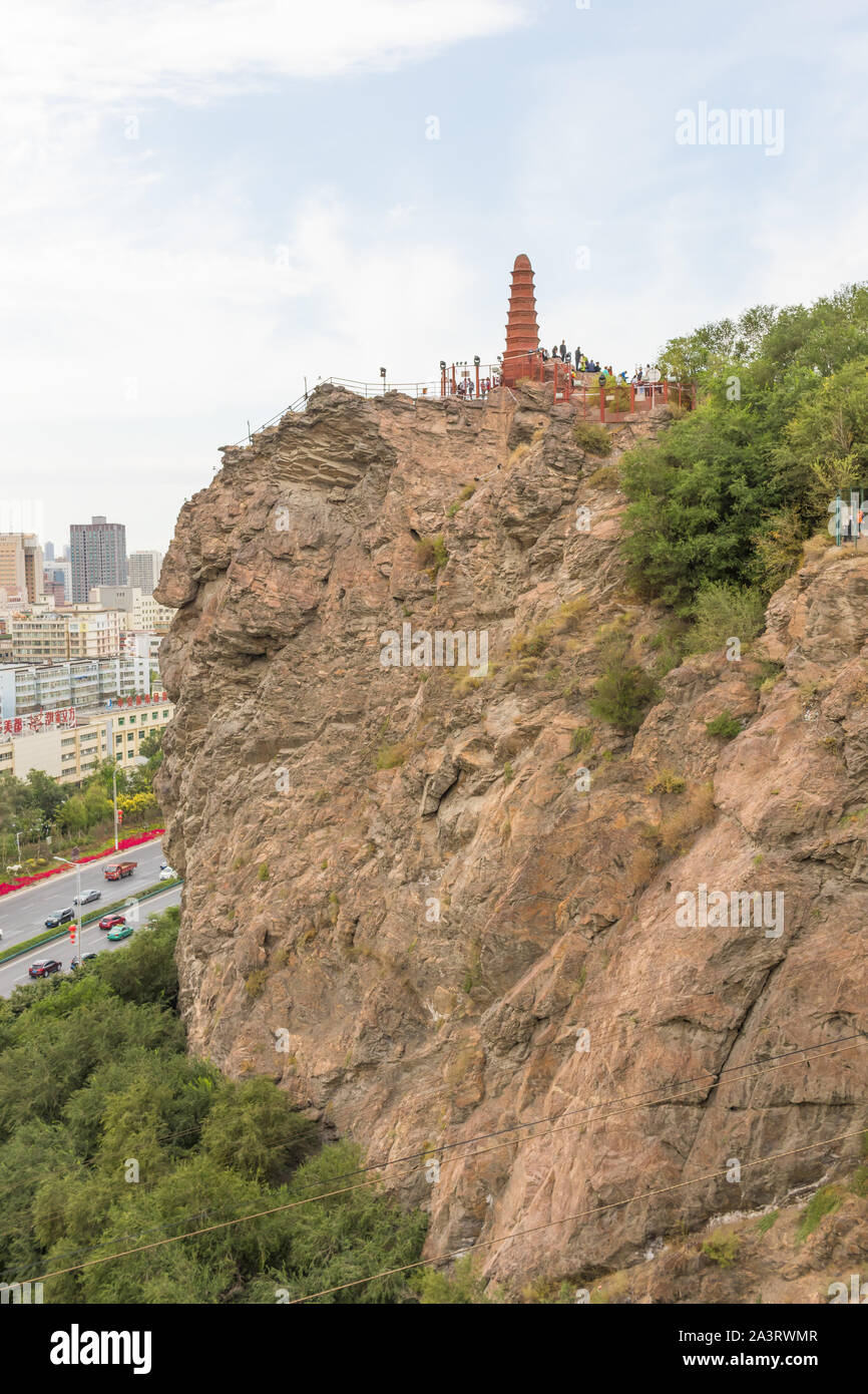 Urumqi, China - capital of the Xinjiang Uygur Autonomous Region, Urumqi ...