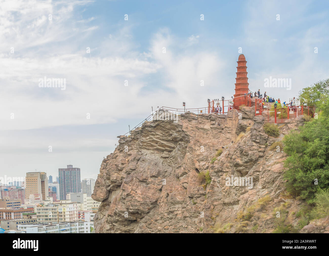 Urumqi, China - capital of the Xinjiang Uygur Autonomous Region, Urumqi ...