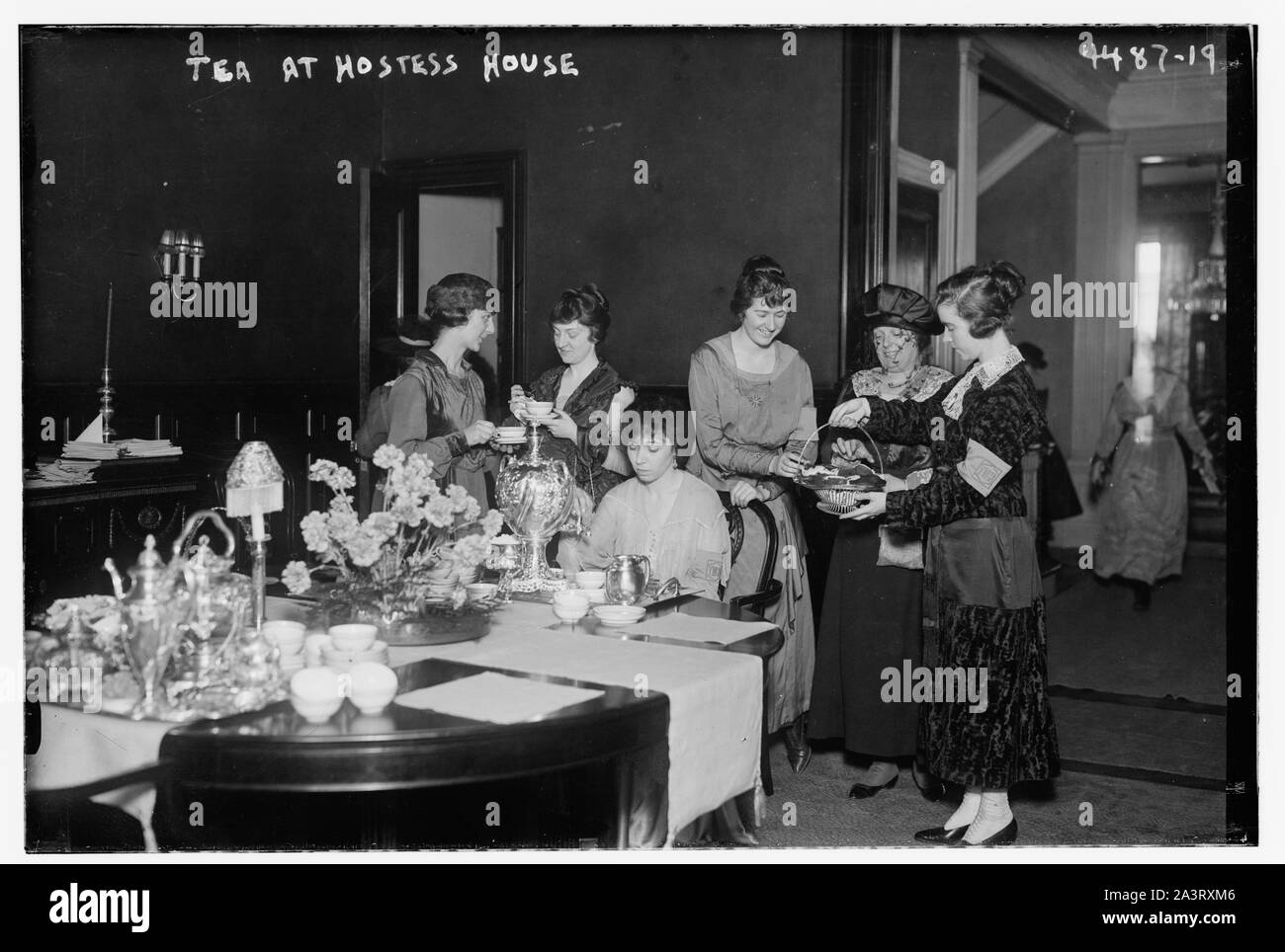 Tea at Hostess House Stock Photo - Alamy