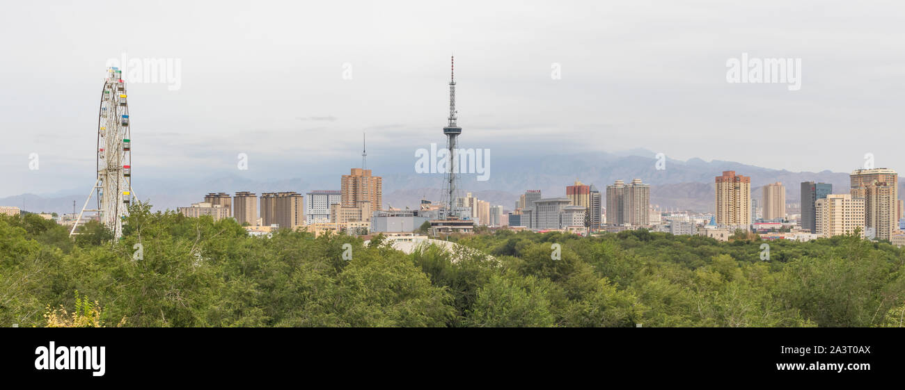 Urumqi, China - capital of the Xinjiang Uygur Autonomous Region, Urumqi ...