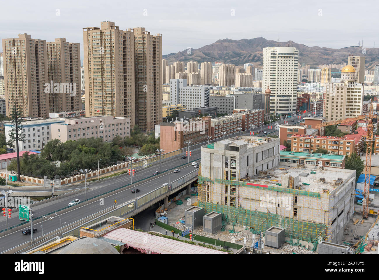 Urumqi, China - capital of the Xinjiang Uygur Autonomous Region, Urumqi ...