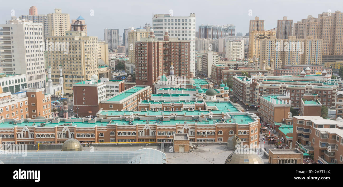 Urumqi, China - capital of the Xinjiang Uygur Autonomous Region, Urumqi ...