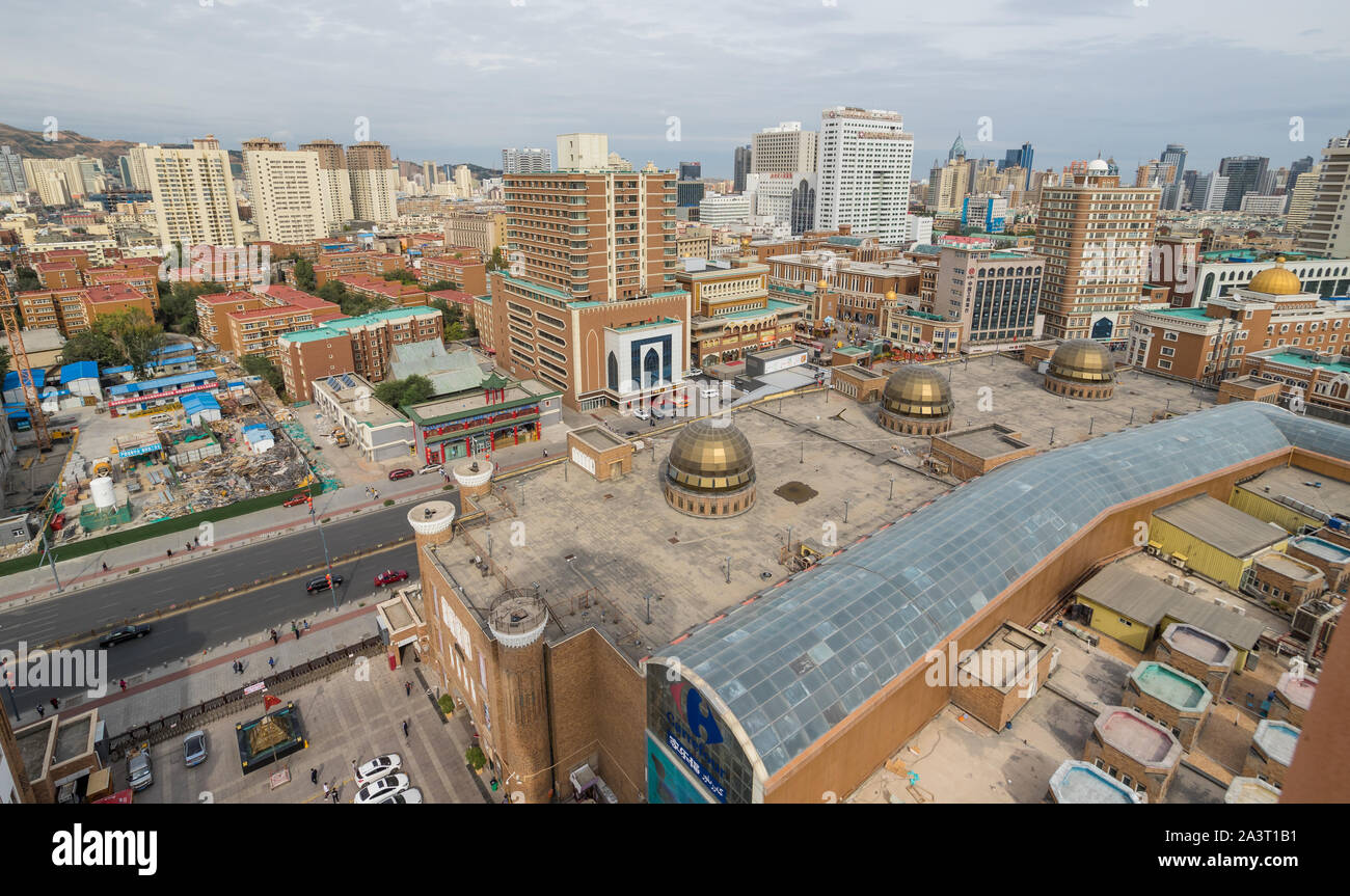 Urumqi, China - capital of the Xinjiang Uygur Autonomous Region, Urumqi ...