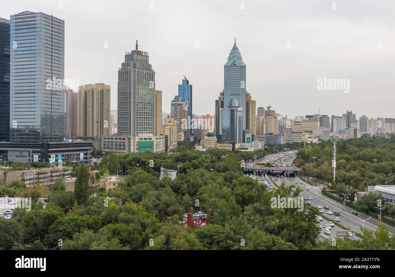 Urumqi Xinjiang Uyghur Autonomous Region High Resolution Stock ...