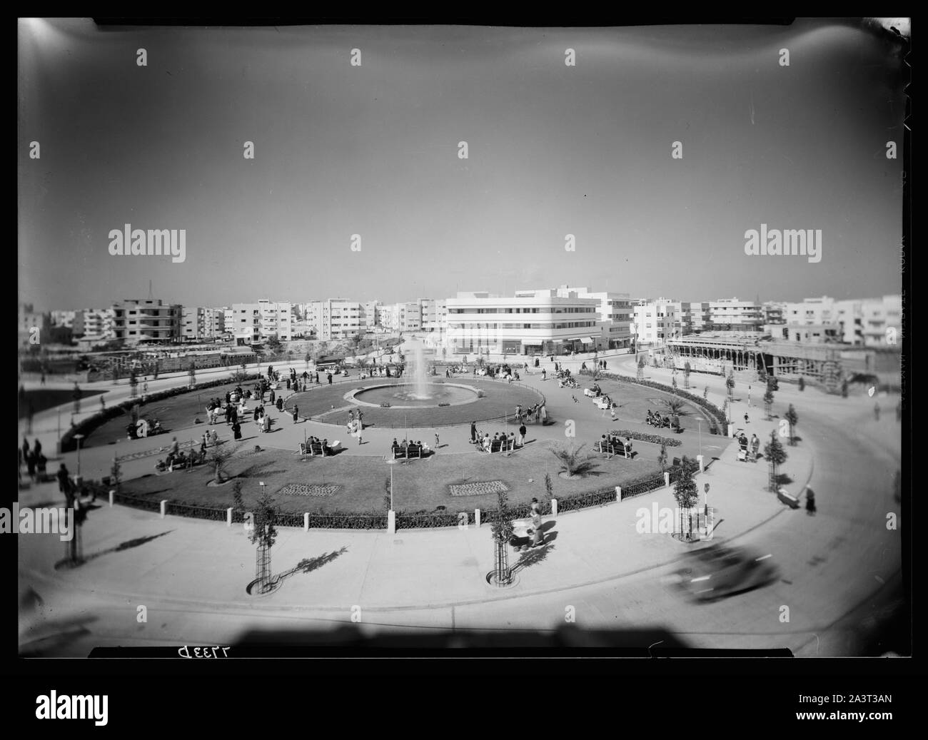 Tel Aviv. Dizengoff Circle, from S Stock Photo - Alamy