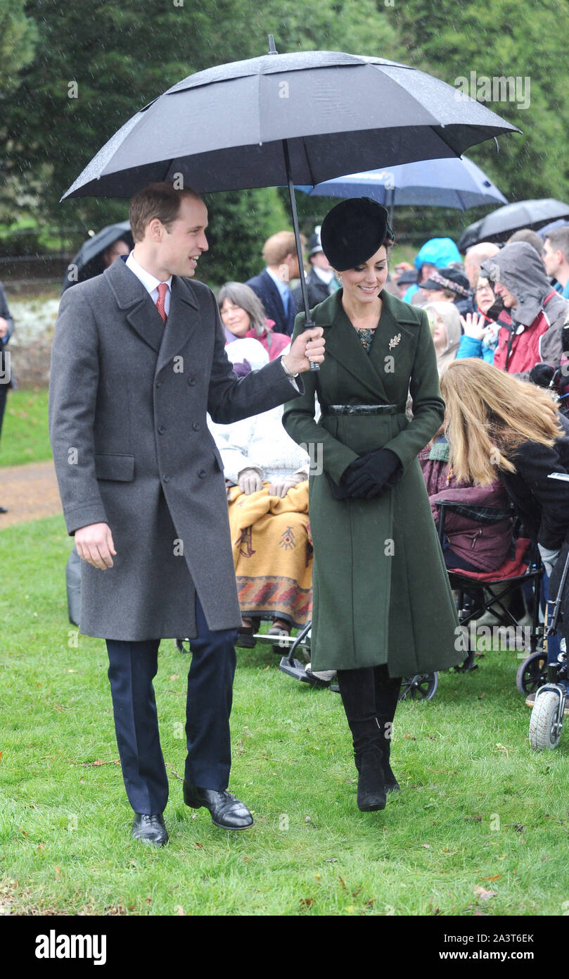 William kate church sandringham hi-res stock photography and images - Alamy
