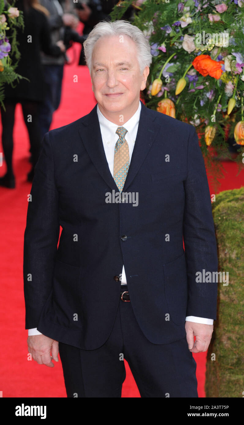 Alan rickman 2015 hi-res stock photography and images - Alamy