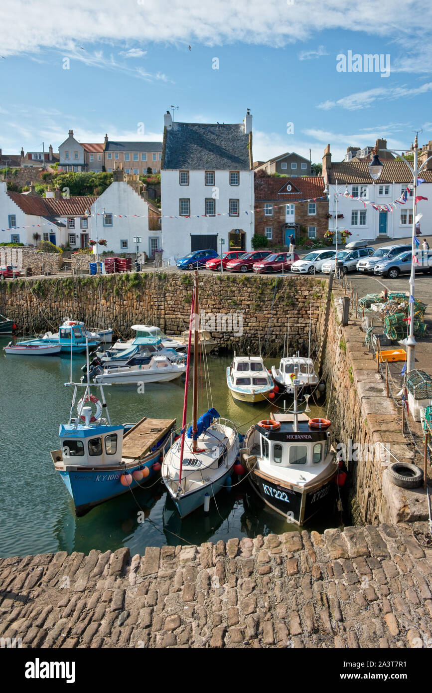 Crail Harbour. Crail, Fife, Scotland Stock Photo - Alamy