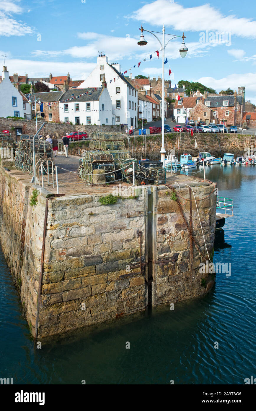 Crail Harbour. Crail, Fife, Scotland Stock Photo - Alamy