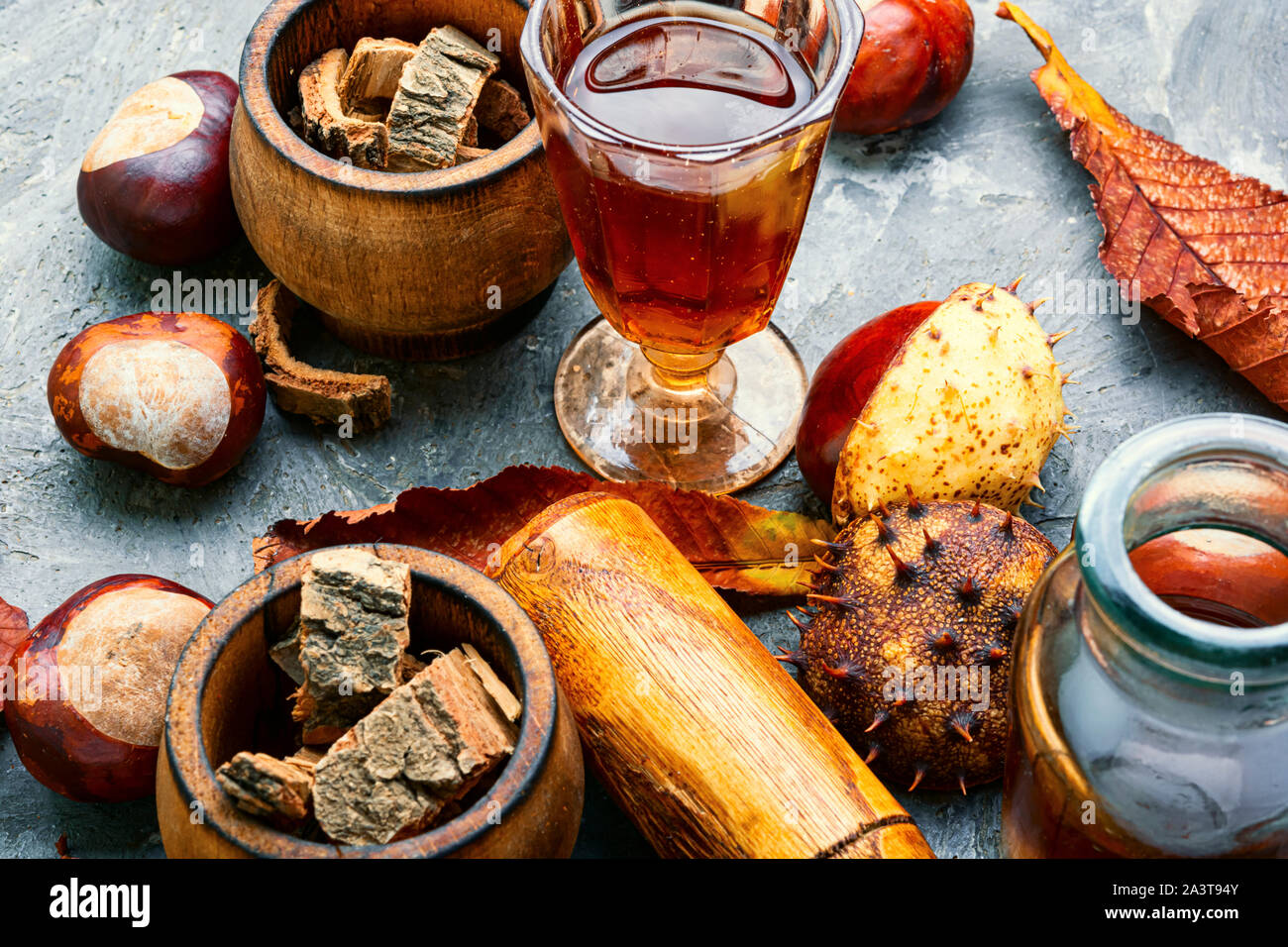 Chestnut and its ingredients in traditional medicine.Herbal medicine ...