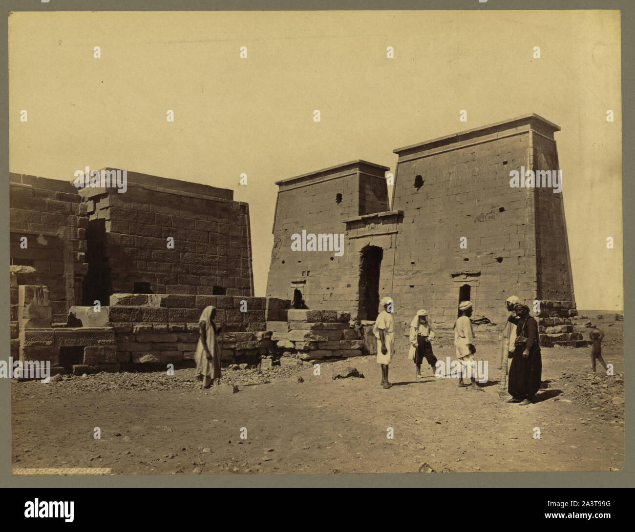 Temple of Dakkeh Stock Photo - Alamy