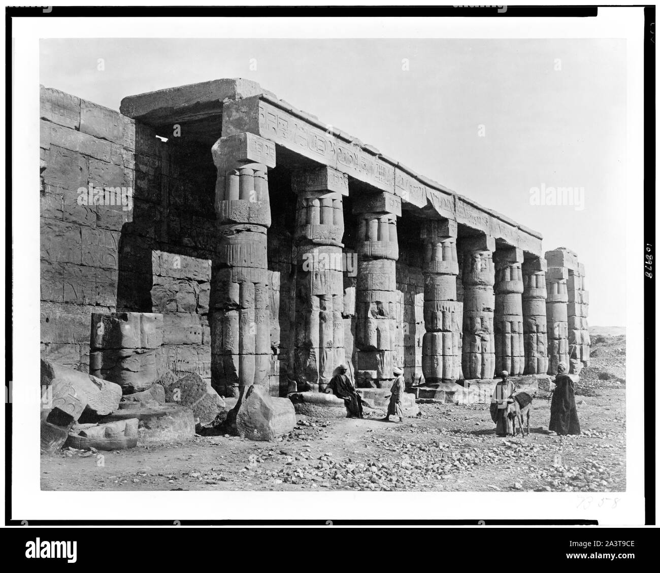 Ancient egyptian temple complex Cut Out Stock Images & Pictures - Alamy
