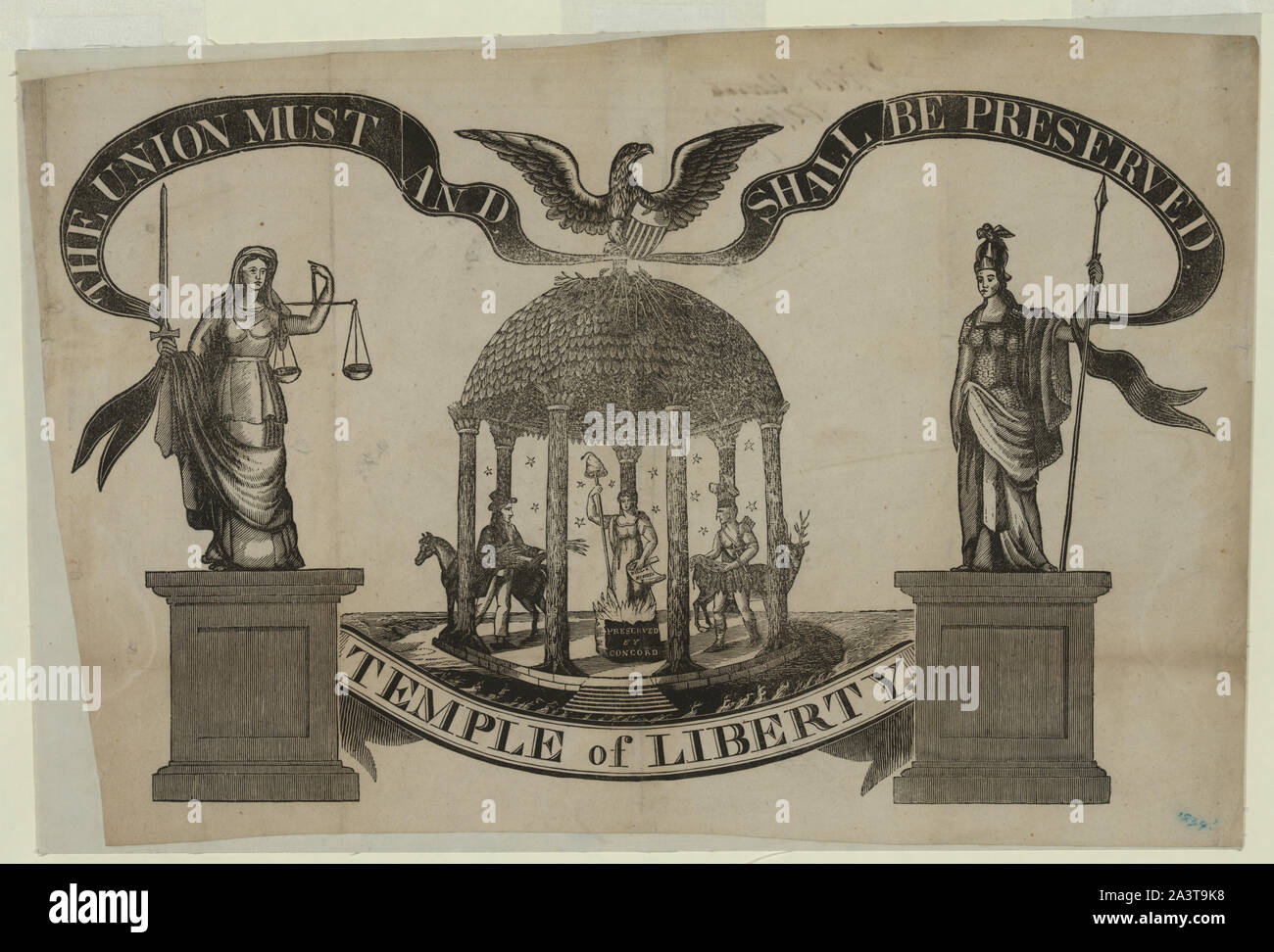 Temple of liberty hi-res stock photography and images - Alamy