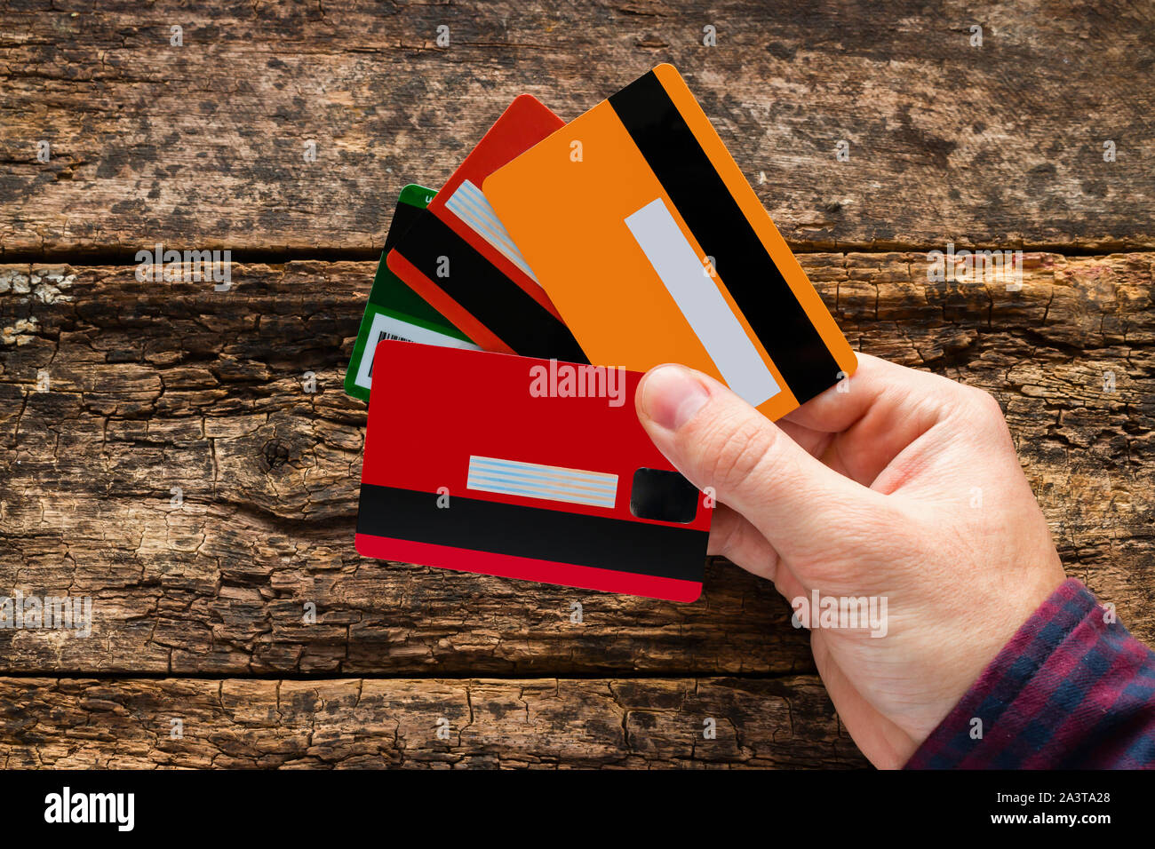 Multiple Credit Cards High Resolution Stock Photography and Images - Alamy