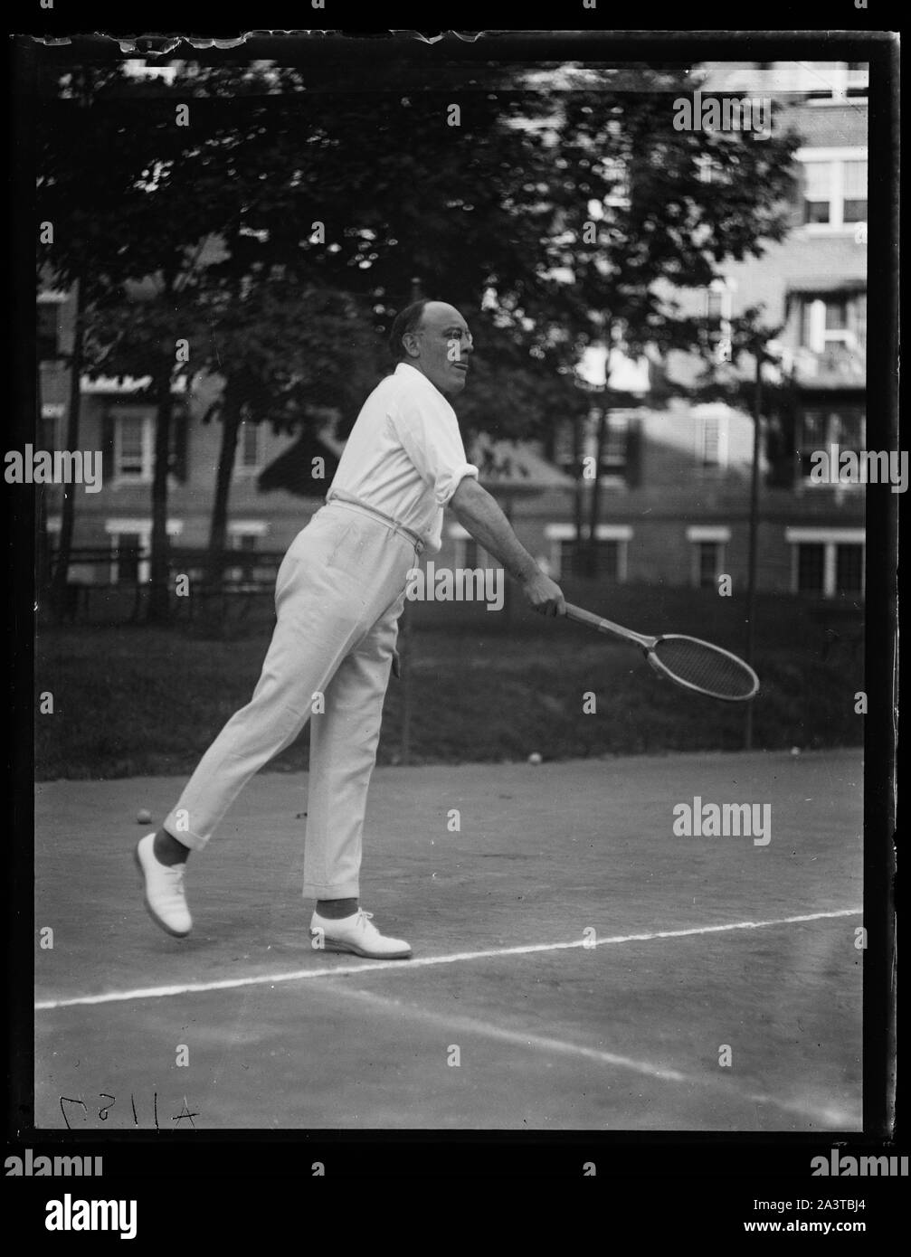 Tennis match and doubles Black and White Stock Photos & Images - Alamy