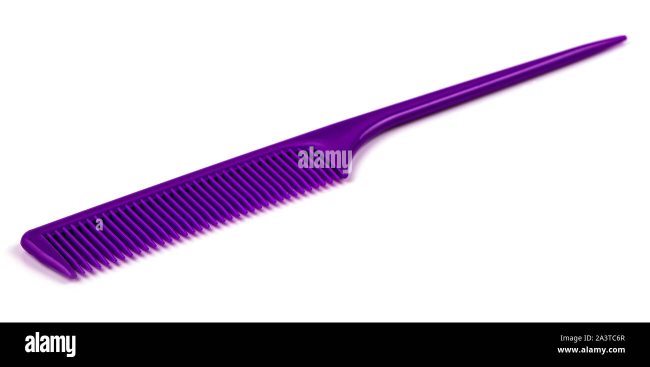 The new comb isolated on white background Stock Photo - Alamy