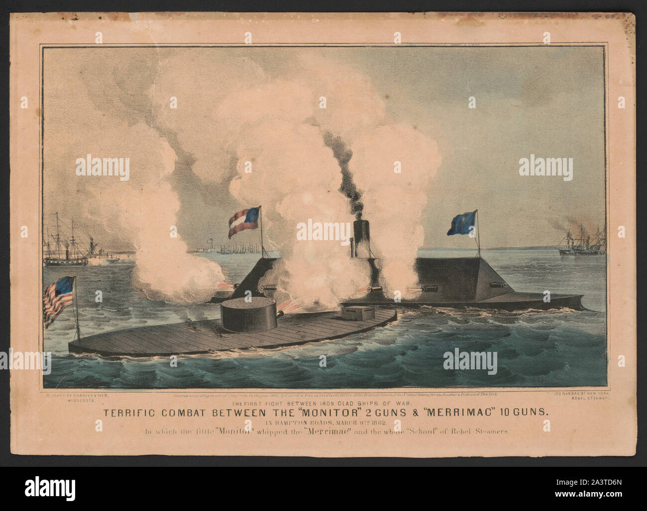 Iron clad war steamers hi-res stock photography and images - Alamy