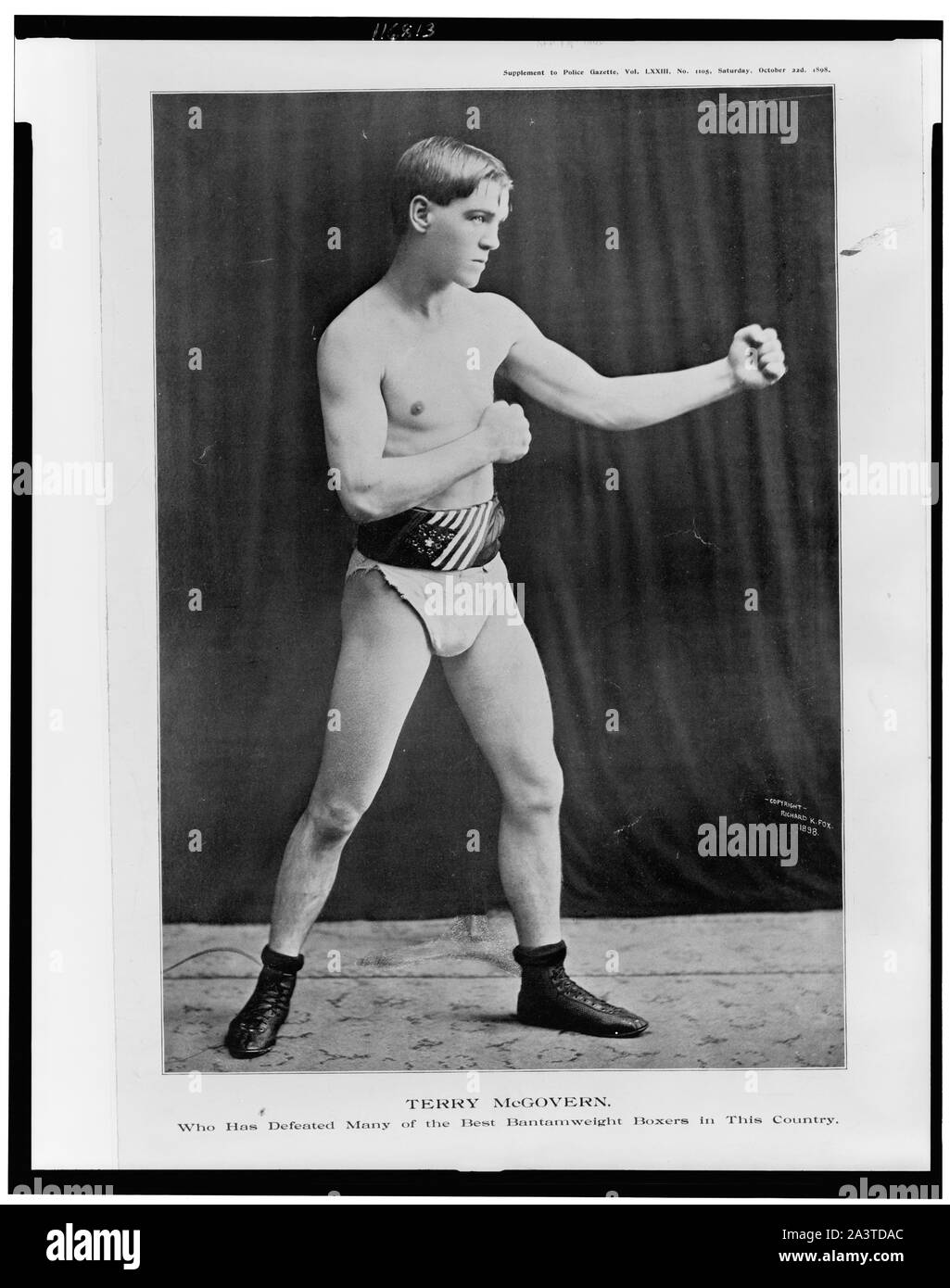 Terry McGovern, who has defeated many of the best bantam weight boxers ...