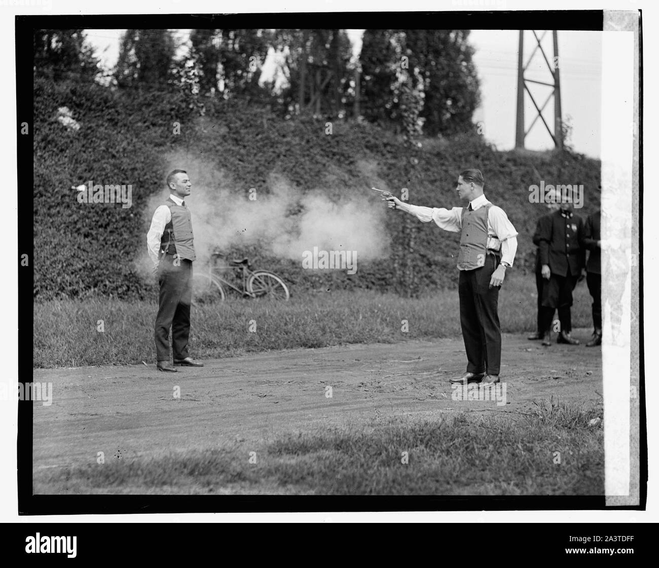 Testing bulletproof vest, [9/13/23] Stock Photo - Alamy
