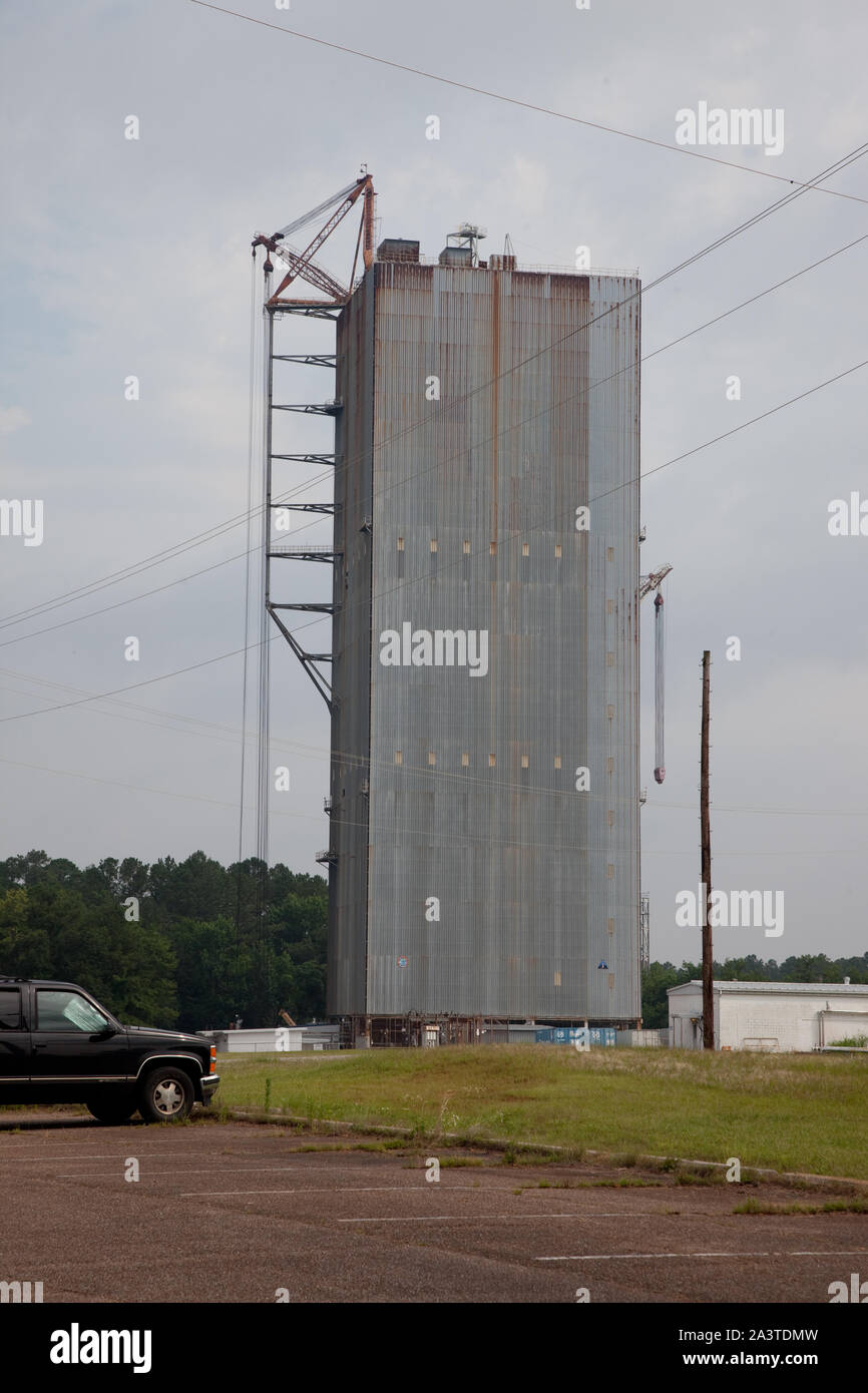 Testing platform, Redstone Arsenal, Huntsville, Alabama Stock Photo - Alamy