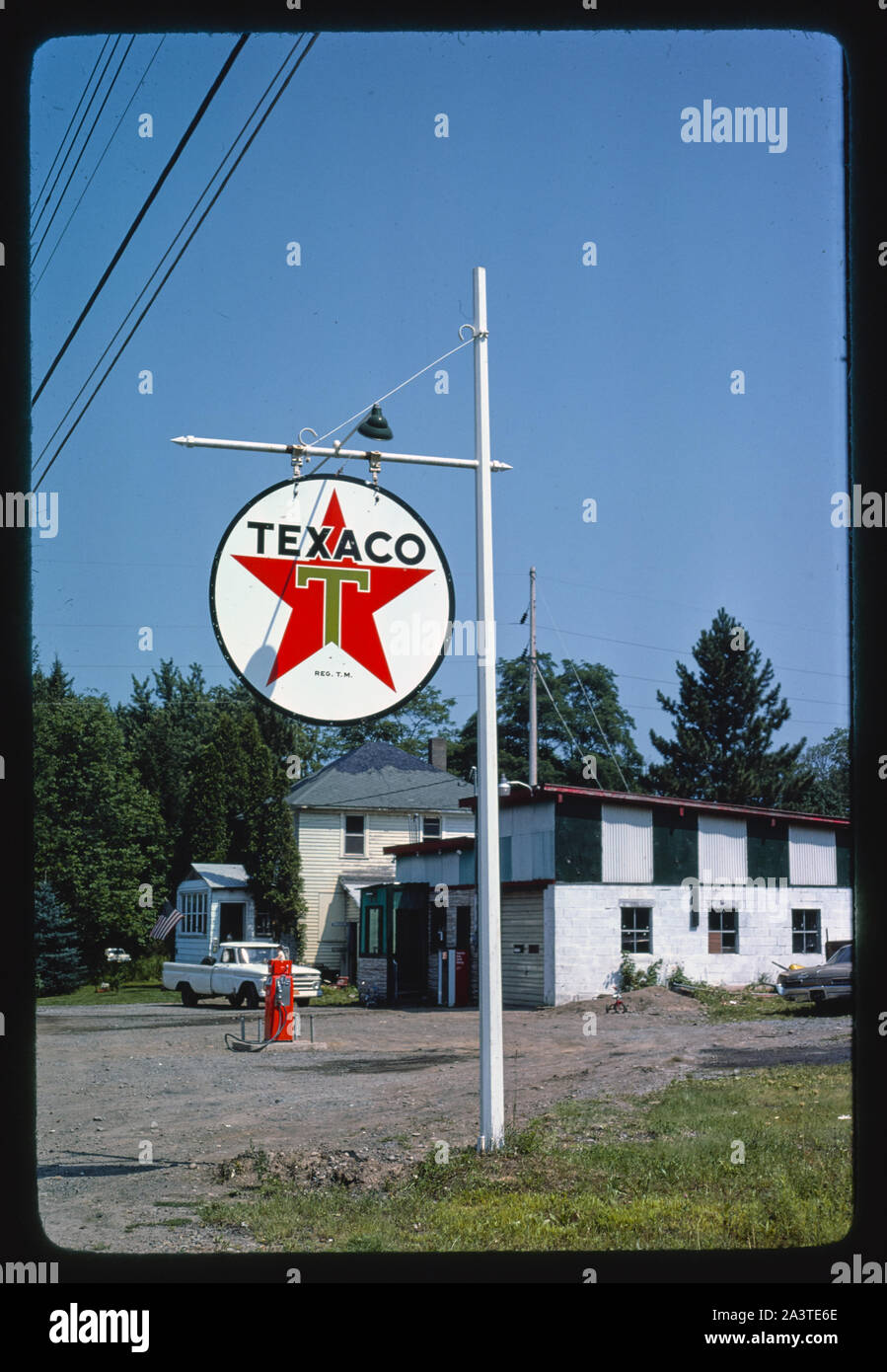 Texaco Gasoline Sign High Resolution Stock Photography and Images - Alamy