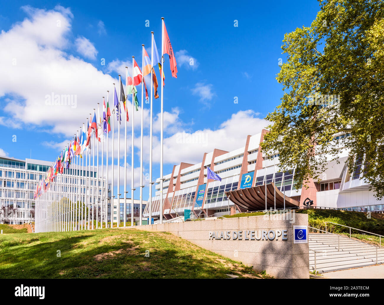 Council of europe strasbourg hi-res stock photography and images - Alamy