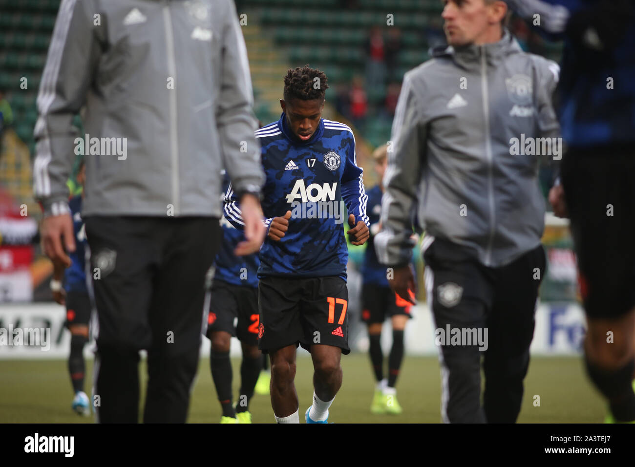THE HAGUE, NETHERLANDS - OCTOBER 3, 2019: Fred (Manchester United ...