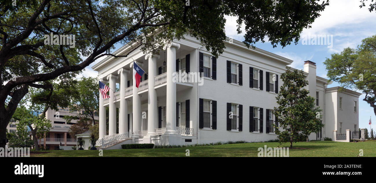 Texas Governor's Mansion, Austin, Texas Stock Photo - Alamy