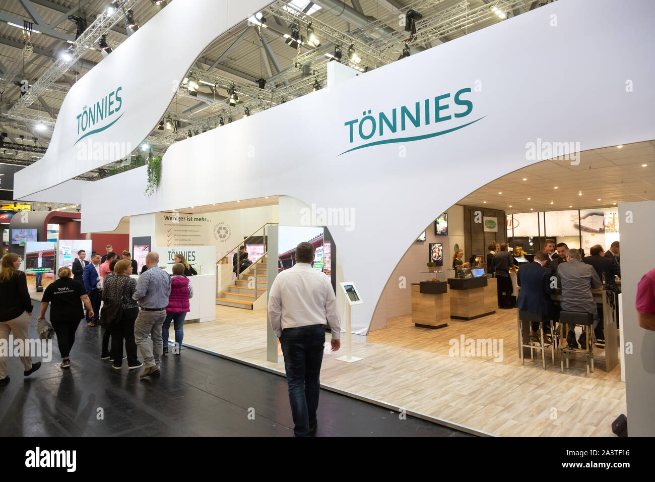 Toennies booth at Anuga, Cologne, Germany, 09.10.2019 Stock Photo - Alamy