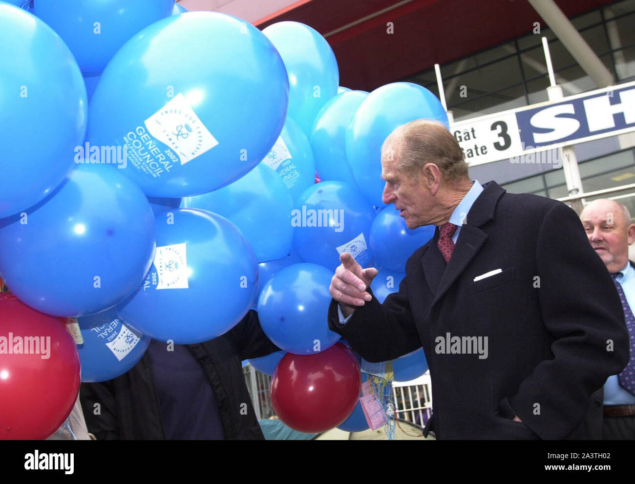 Balloons At The Millennium Stadium High Resolution Stock Photography ...