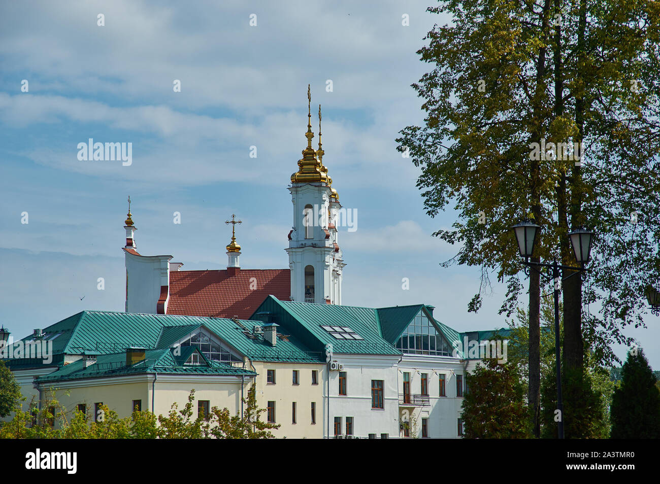 Vitebsk city in Belarus, View of the historical center Stock Photo - Alamy
