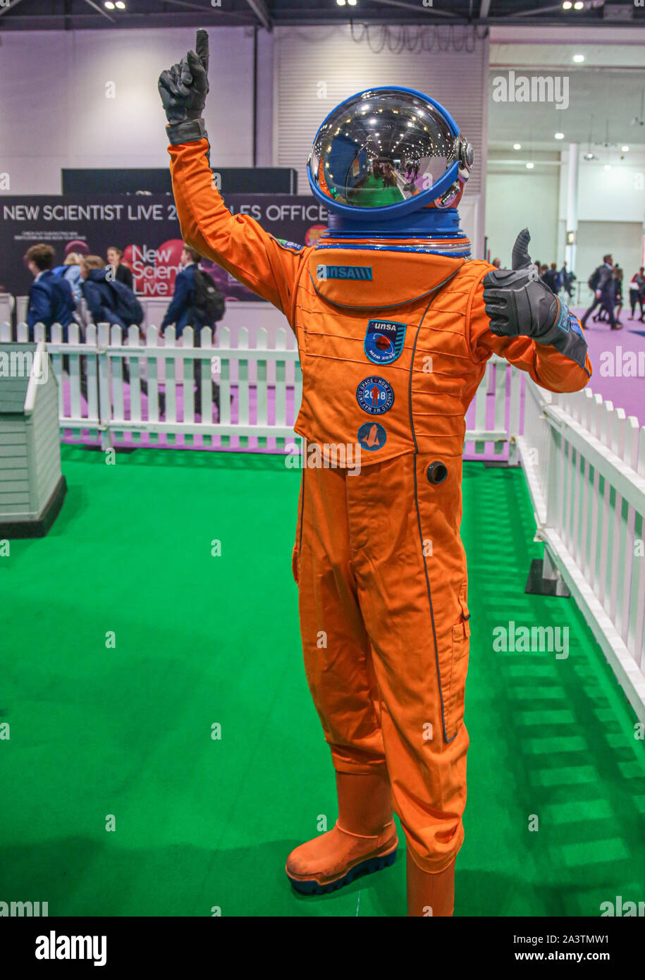 London, UK. 10th Oct, 2019. New Scientist Live the award-winning, mind ...