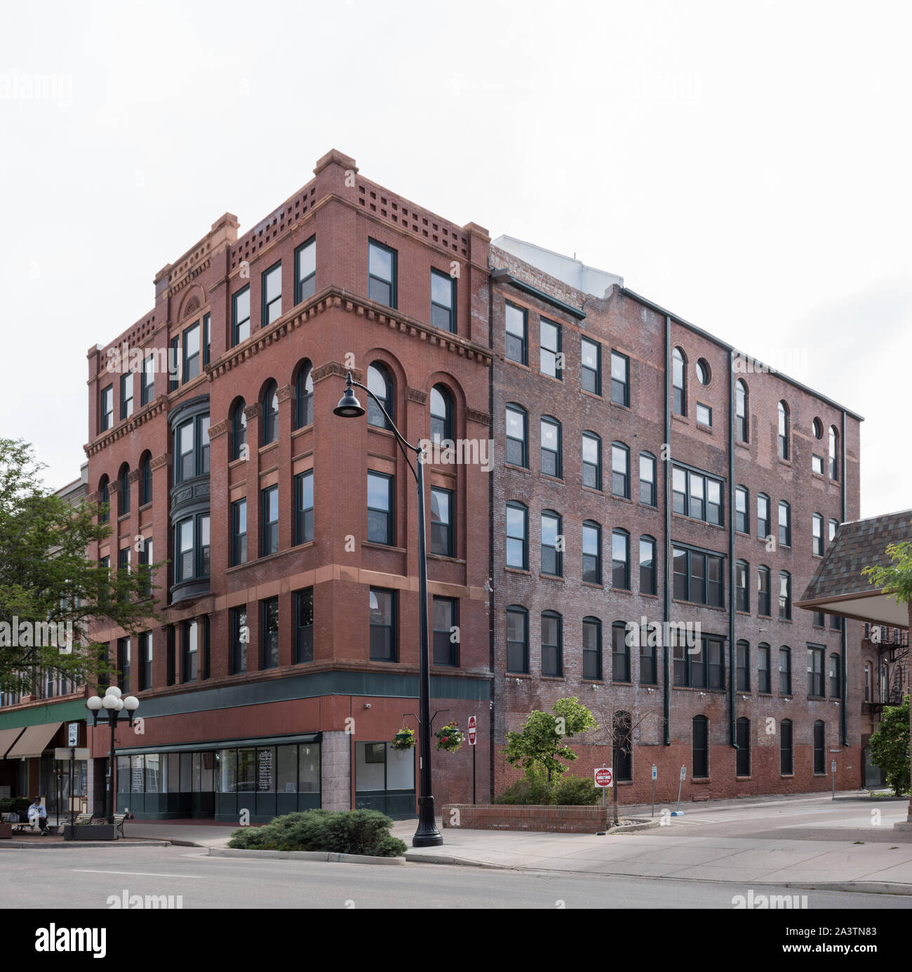 The American Furniture Company Building, constructed in Late Victorian ...