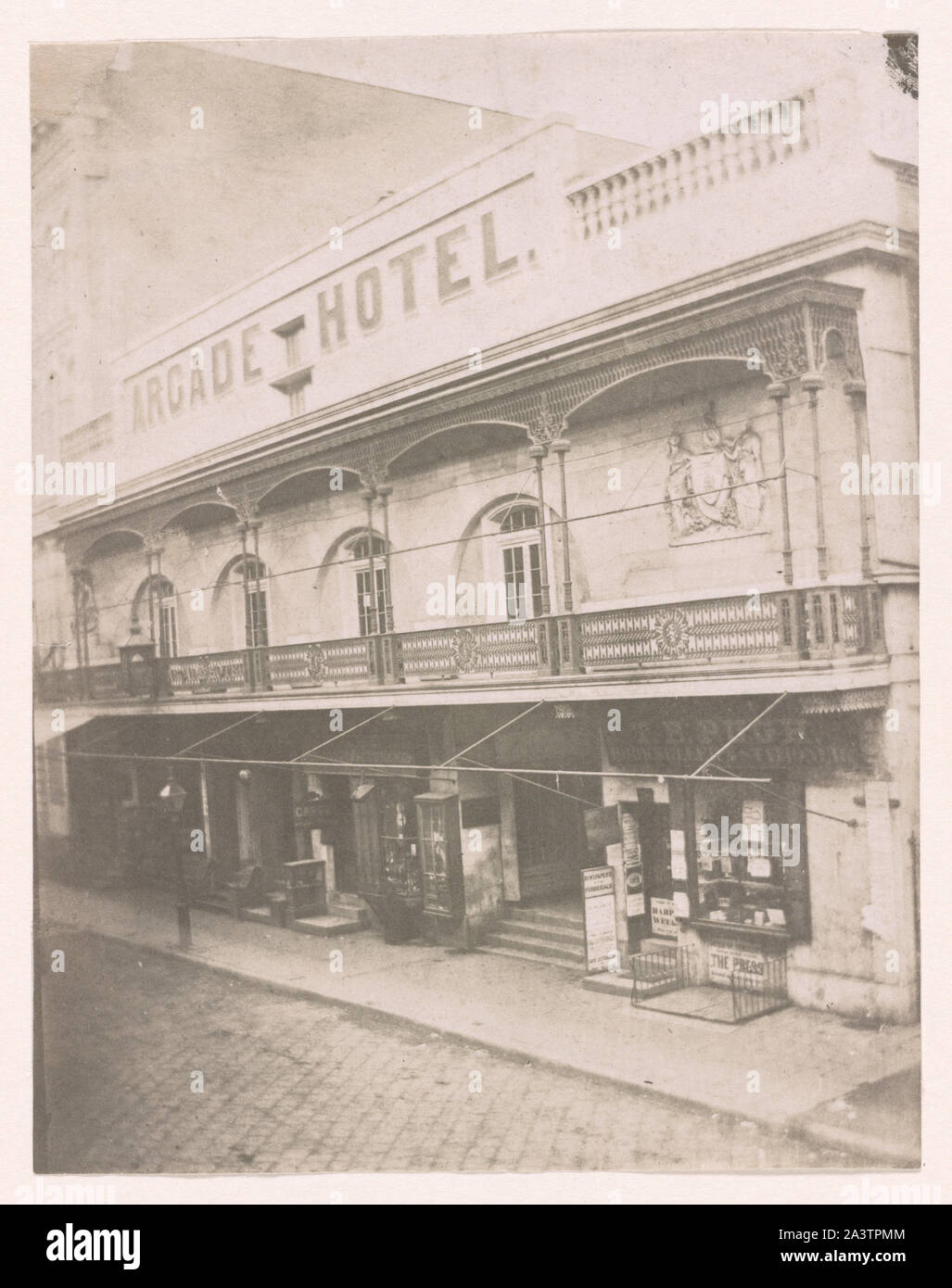 The Arcade hotel Stock Photo - Alamy